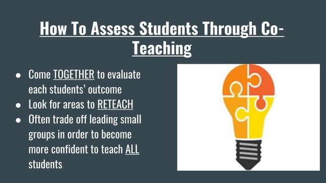 Co teaching presentation | PPTX