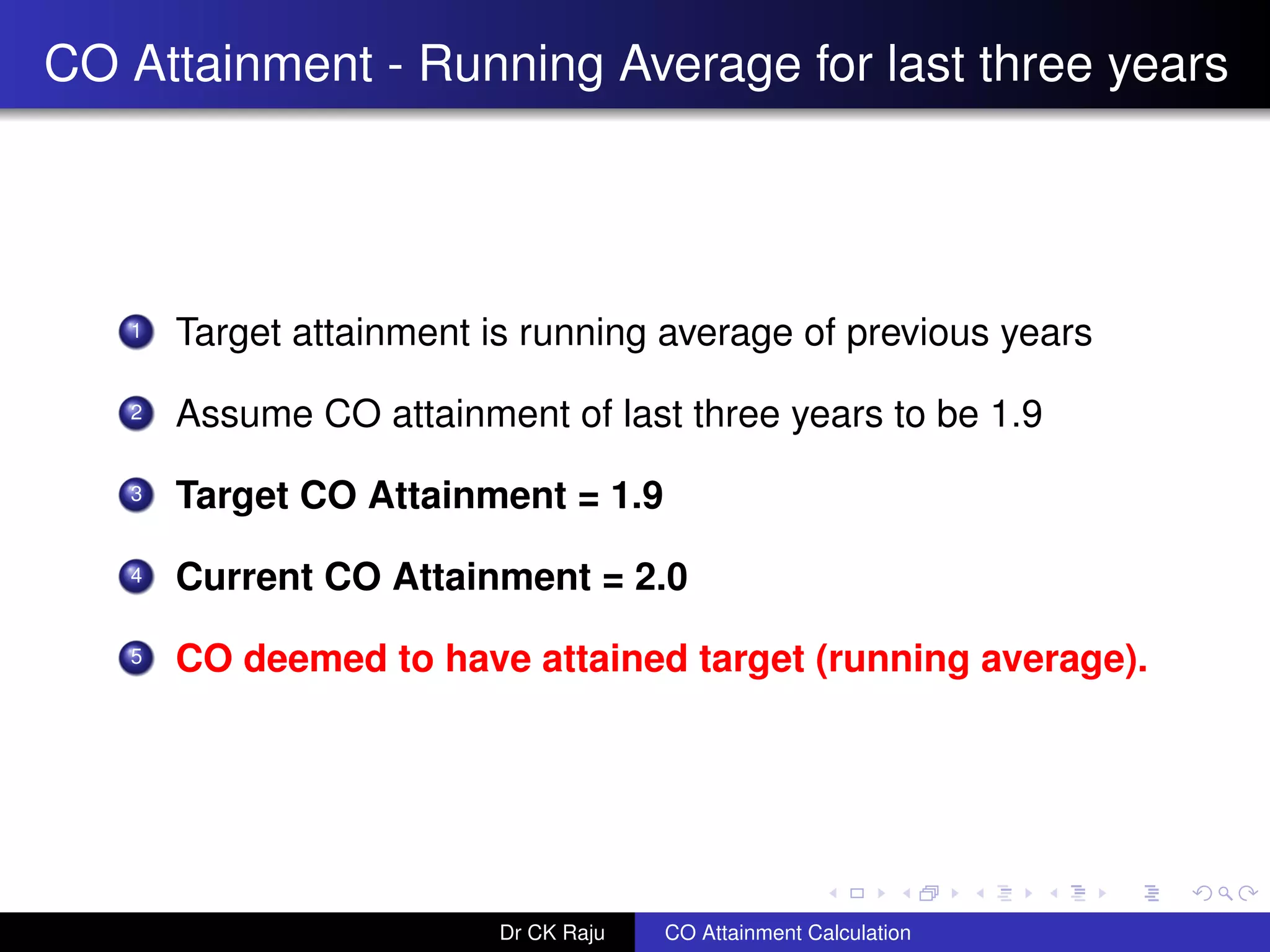 CO attainment - Calculation for KTU | PDF