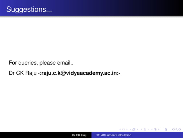 CO attainment - Calculation for KTU | PDF | Education