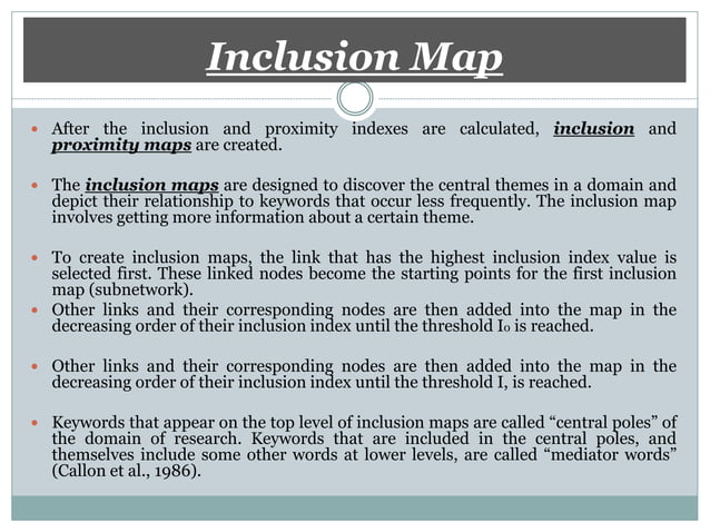 Co word analysis | PPT