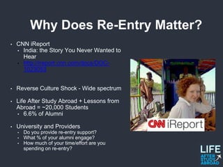 Re-Entry: Student's Wants, Needs, And How to Engage Them | PPT
