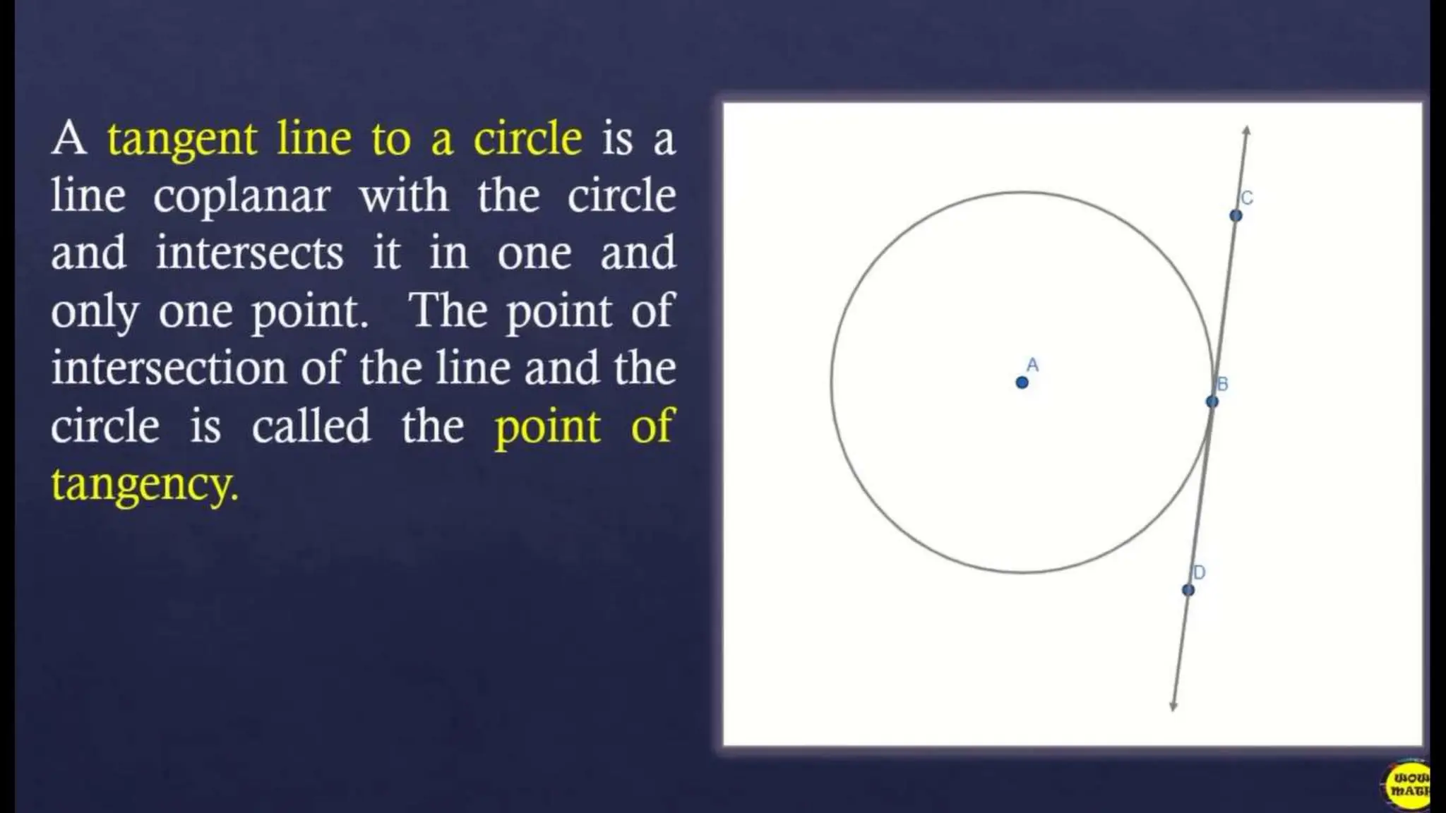 Tangents, Secants, Segments and Sector of a Circle pptx | PPTX