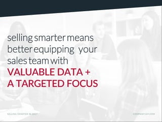 7 Ways to Sell Smarter in 2017 | PPT