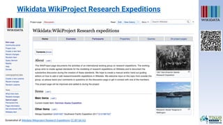 Modelling Research Expeditions in Wikidata: Best Practice for Standardisation and ...