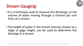 River Engineering and Cross Drainage works | PPTX