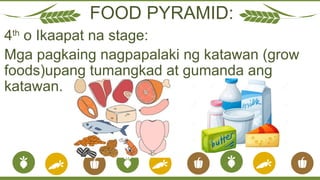 food pyramid food pyramid health demonstration teaching lesson | PPT