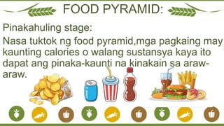 food pyramid food pyramid health demonstration teaching lesson | PPT