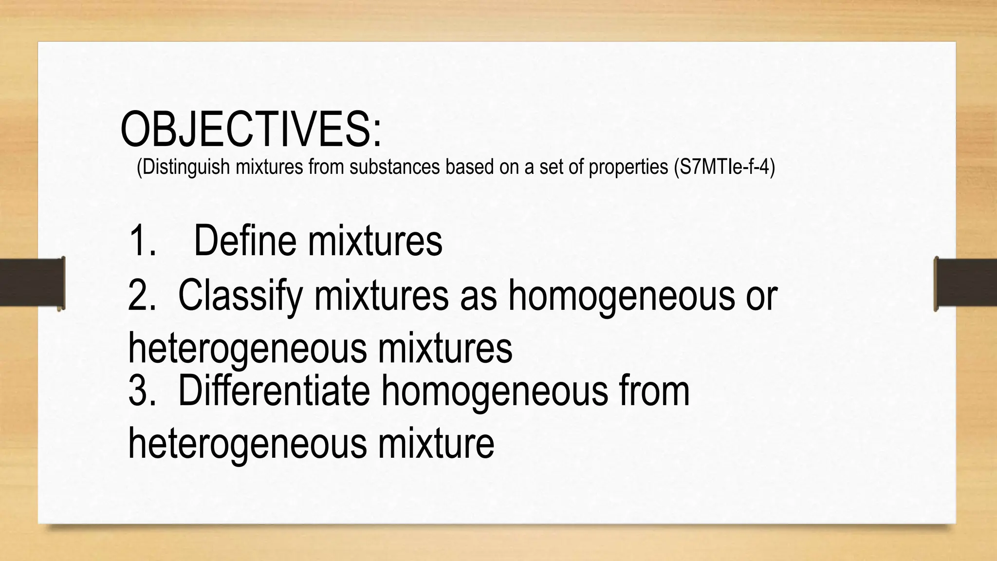 Types of Mixtures | PPTX