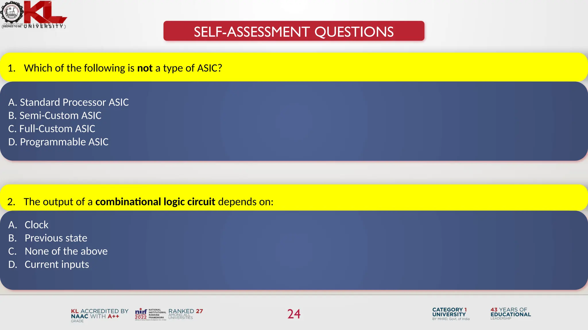ASIC Library Design and Programmable Logic Devices: Architecture ...