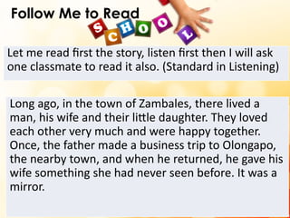 english presentation in english for classroom observation | PPTX