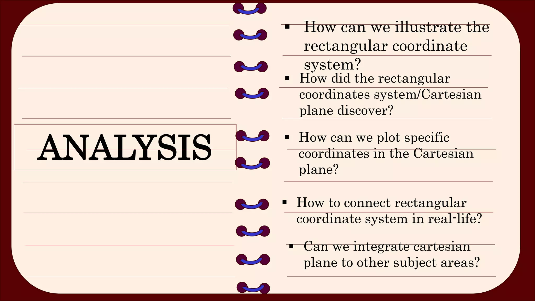 Rectangular Coordinate System Ppt Pptx Physics Science
