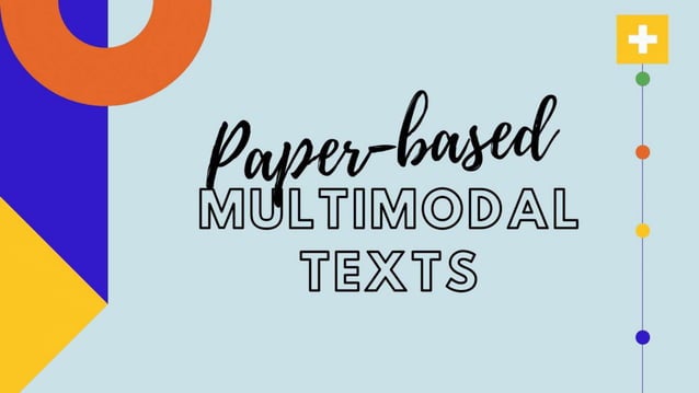 Multimodal Texts | PPTX