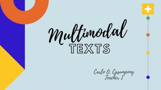 Multimodal Texts | PPT