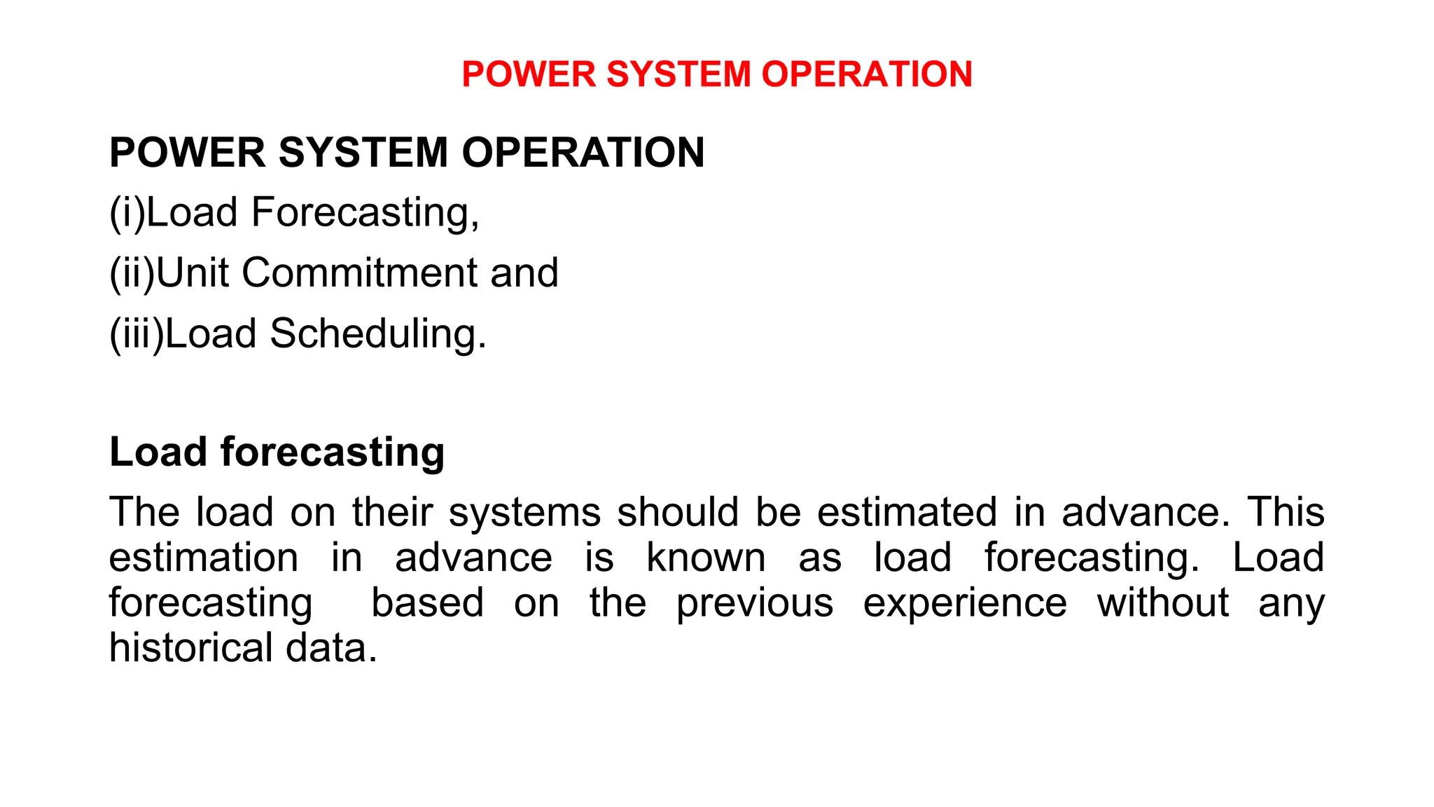 CO1 Power System Operation and Control BASICS .ppt