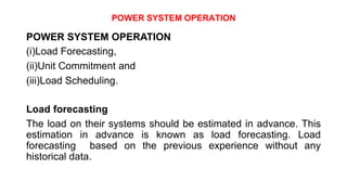 CO1 Power System Operation and Control BASICS .ppt