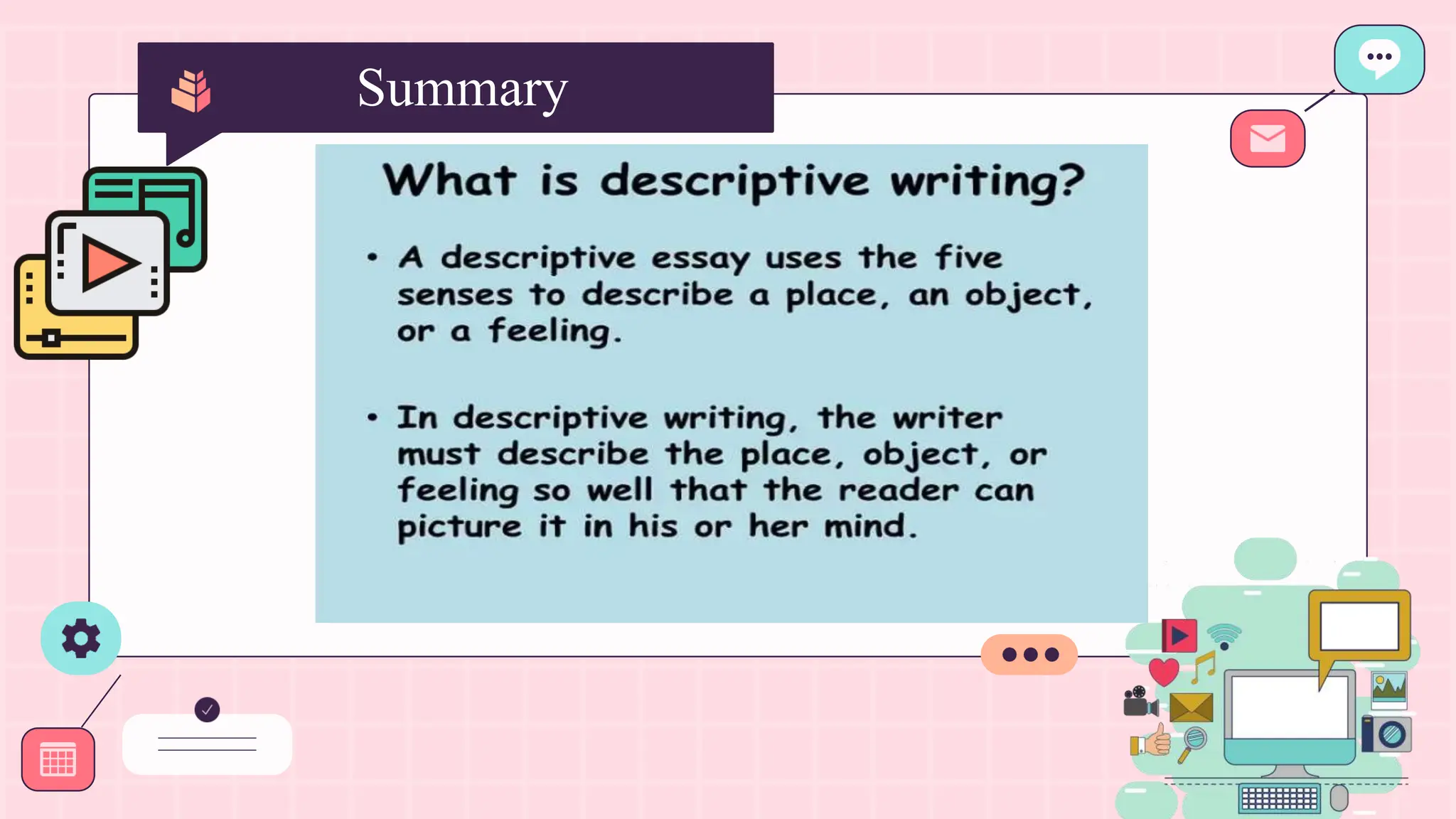 Classroom Observation English Grade 5 week 2 | PPTX