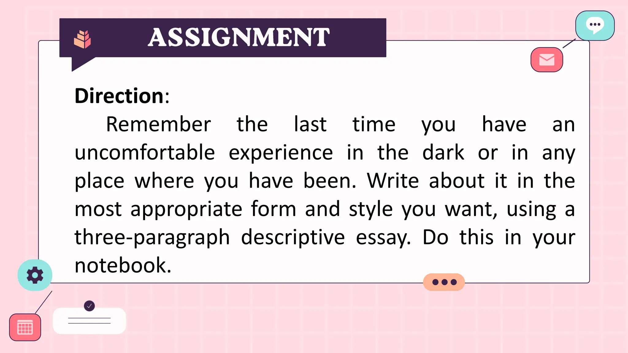 Classroom Observation English Grade 5 week 2 | PPTX