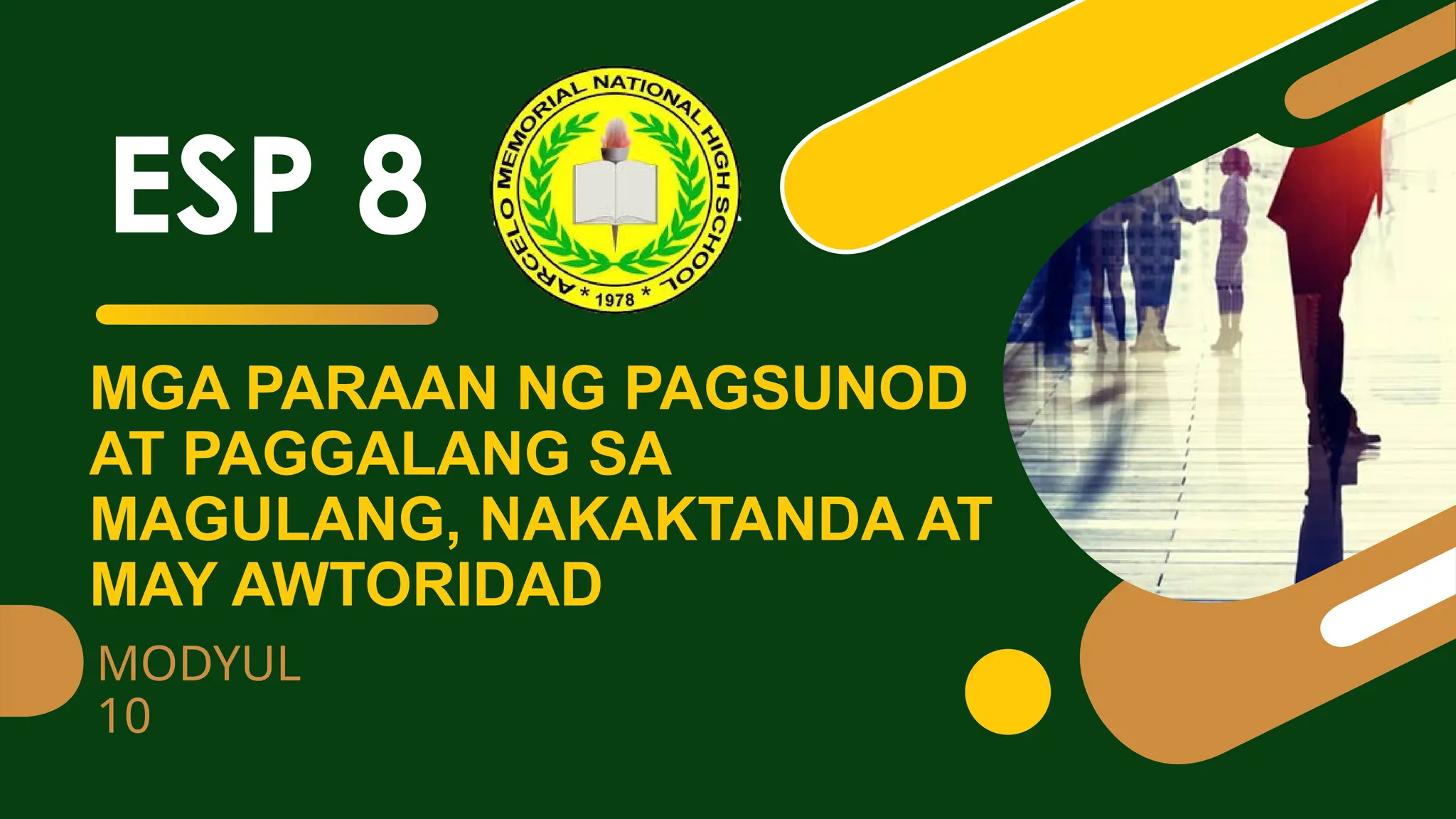 Mga Paraan sa Paggalang sa Magulang, Awtoridad at Nakakatanda | PPTX