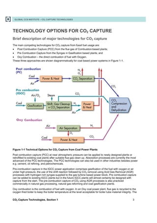 Co2 capture-technologies | PDF