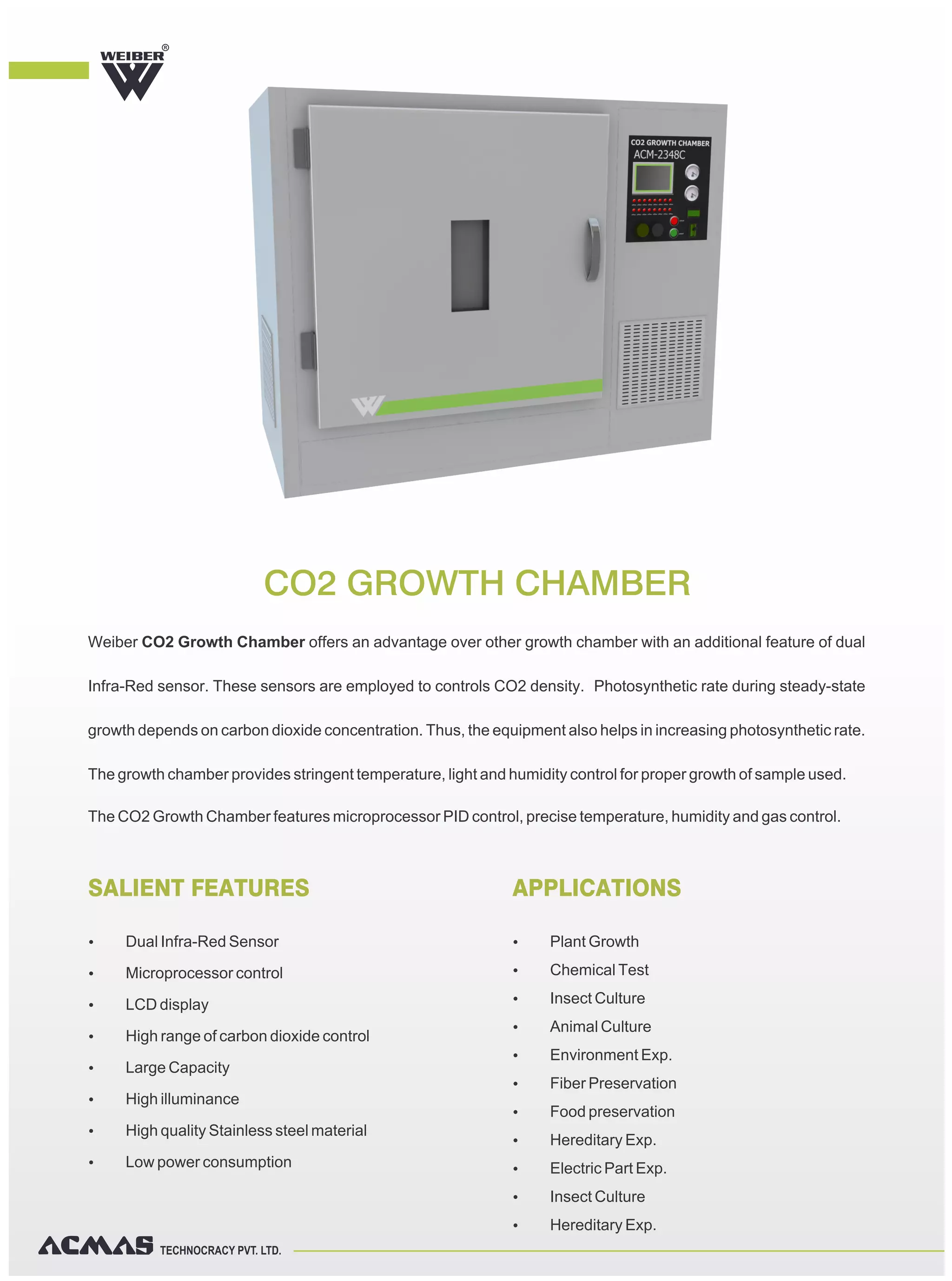 Co2 growth-chamber | PDF