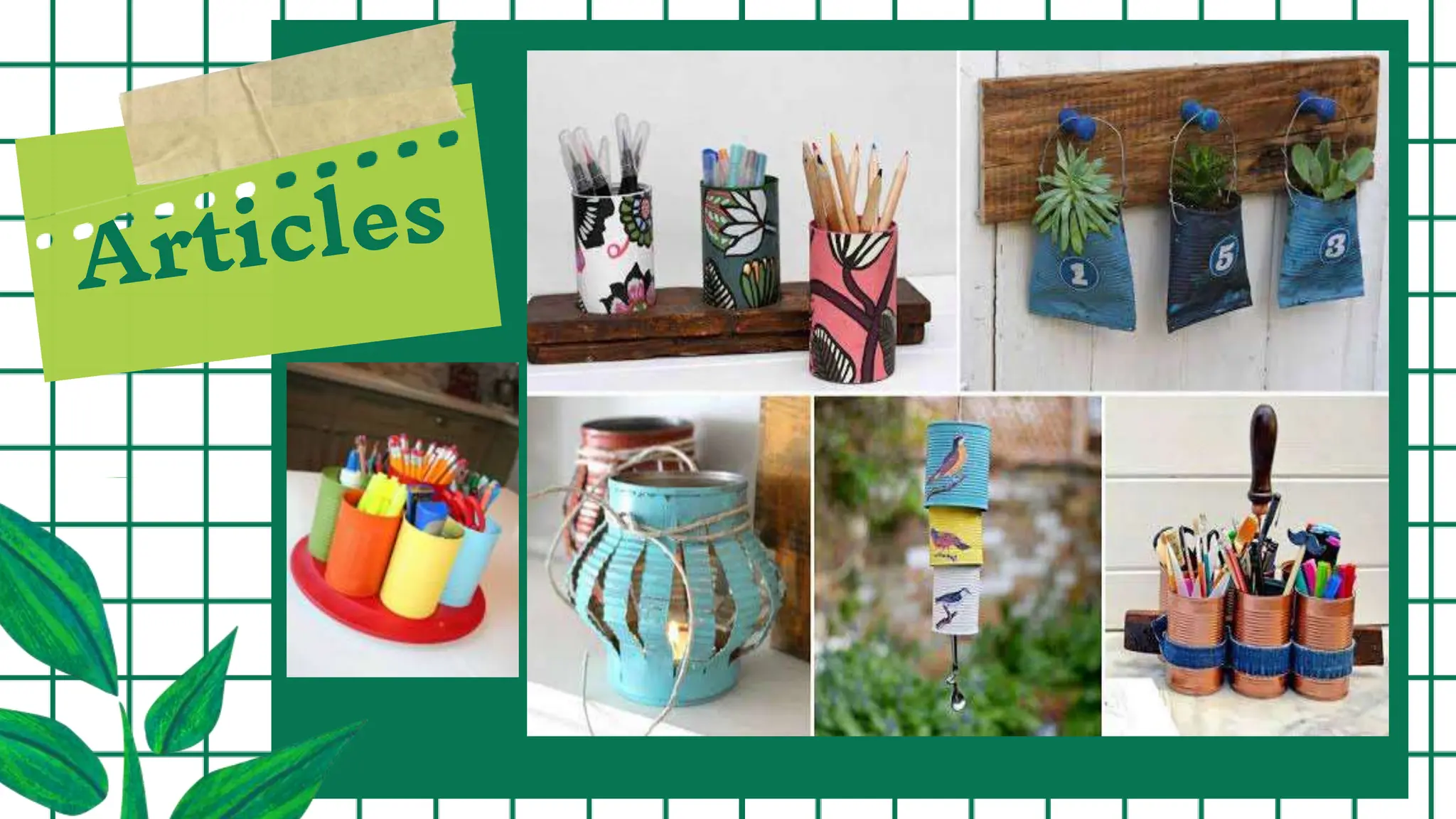 TLE 7 - HANDICRAFT PRODUCTION - RECYCLING IN HANDICRAFTS | PPTX