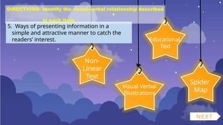 CO2- VISUAL-VERBAL creativity class observation | PPTX