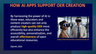 Empowering Education: The Symbiosis of Open Education/OER and ...