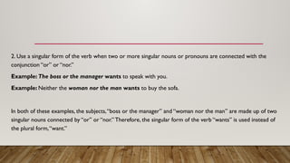 CO2_Conjunctions and Subject Verb Agreement.pptx