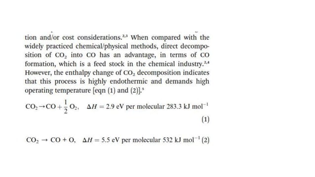 CO2 Decomposition Using Dielectric Barrier Discharge Plasma.pptx
