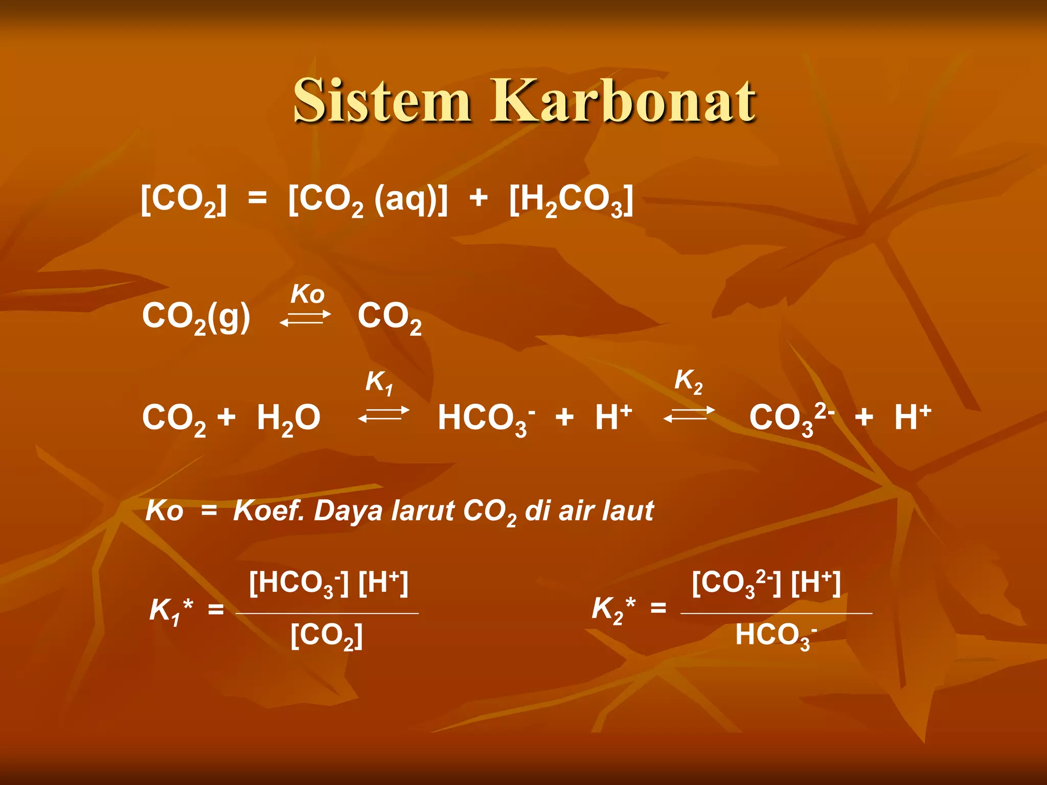 Co2 di air laut | PPT