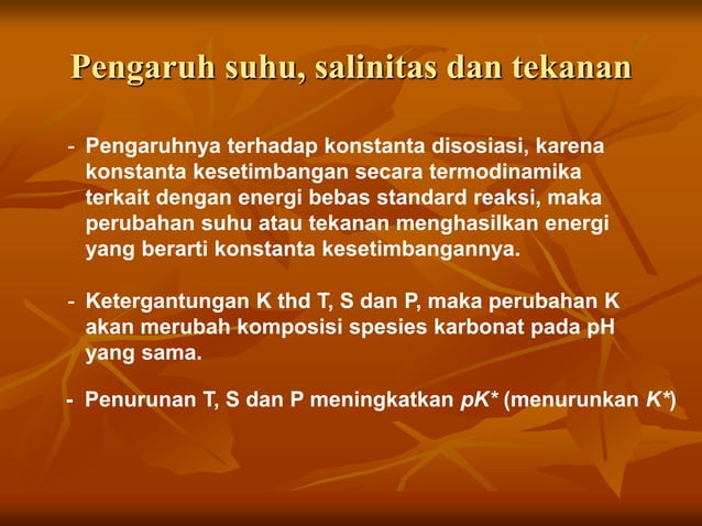 Co2 di air laut | PPT