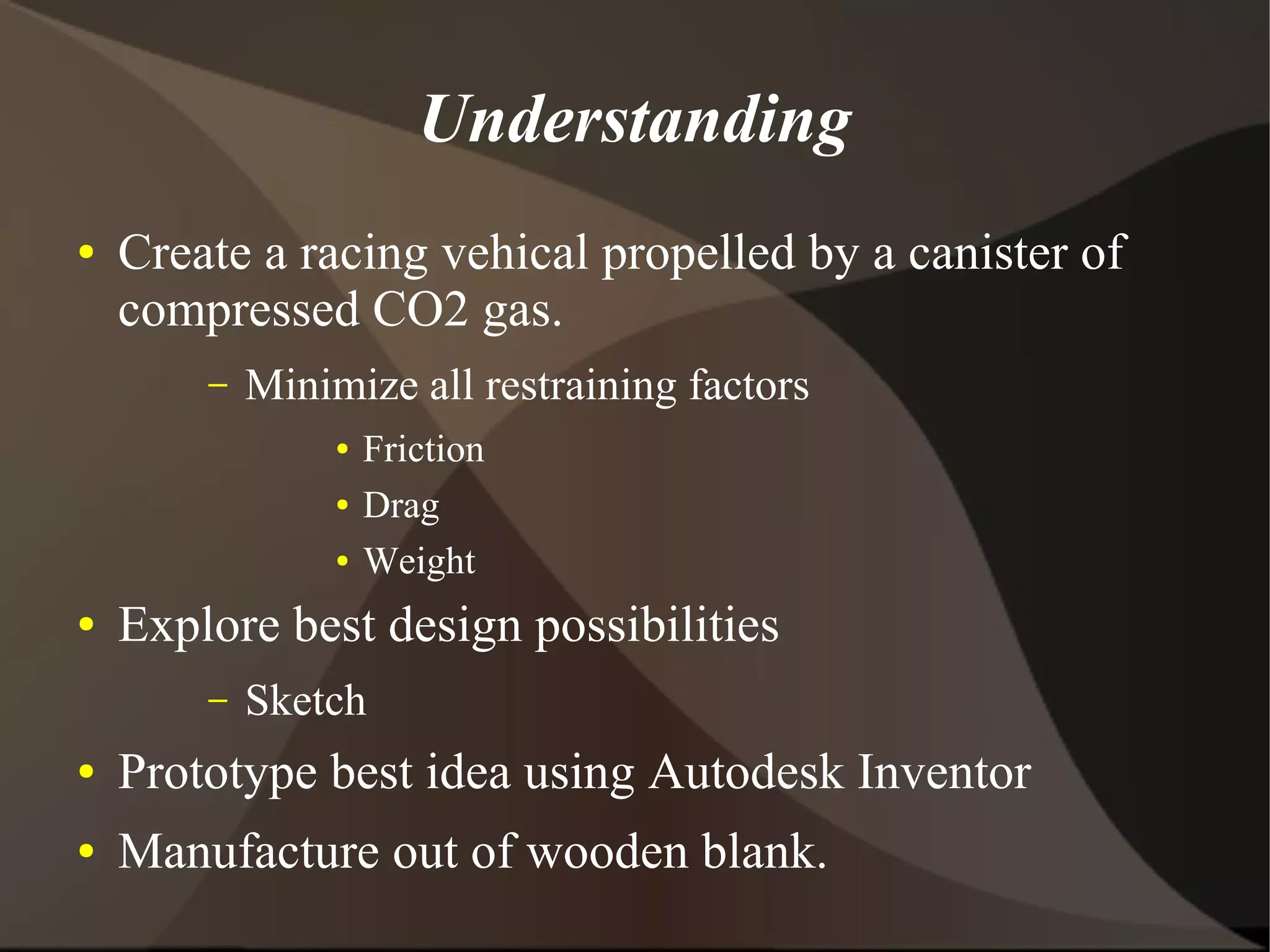 CO2 Dragster - Design Thinking Process and Manufacturing | ODP