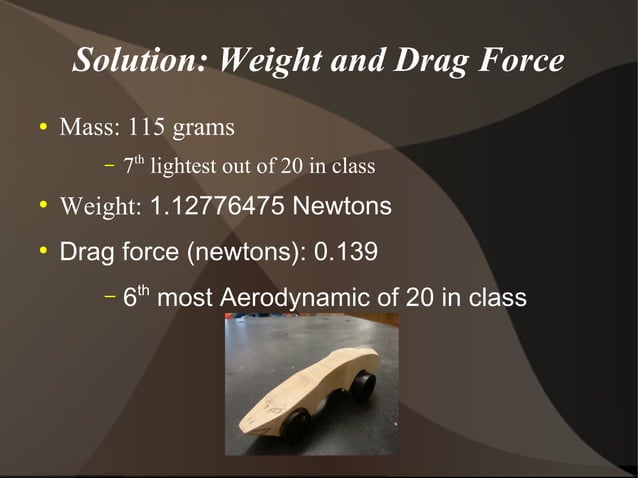 CO2 Dragster - Design Thinking Process and Manufacturing | ODP