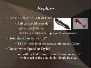 CO2 Dragster - Design Thinking Process and Manufacturing | ODP