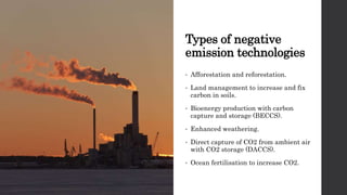 CO2 Emission Reduction Substitution paths, negative co2 emission.pptx
