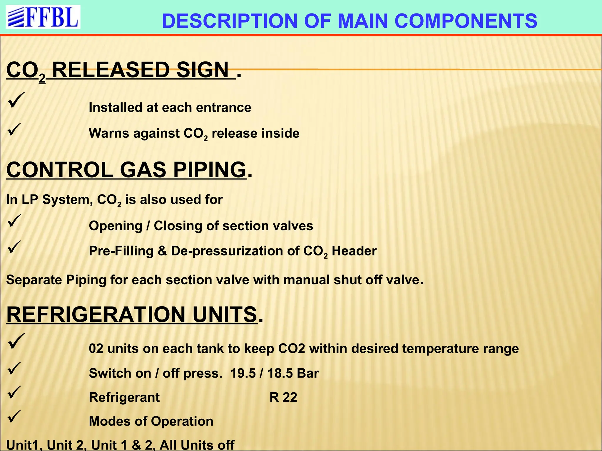 CO2 Fire Protection System for industries.ppt