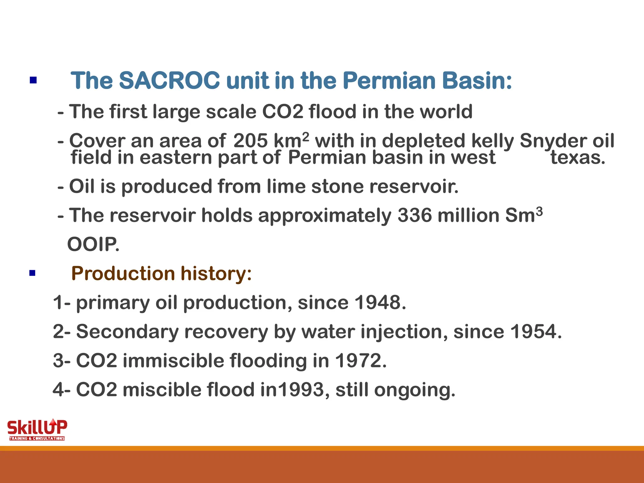 Co2 flooding for enhanced oil recovery EOR | PPT