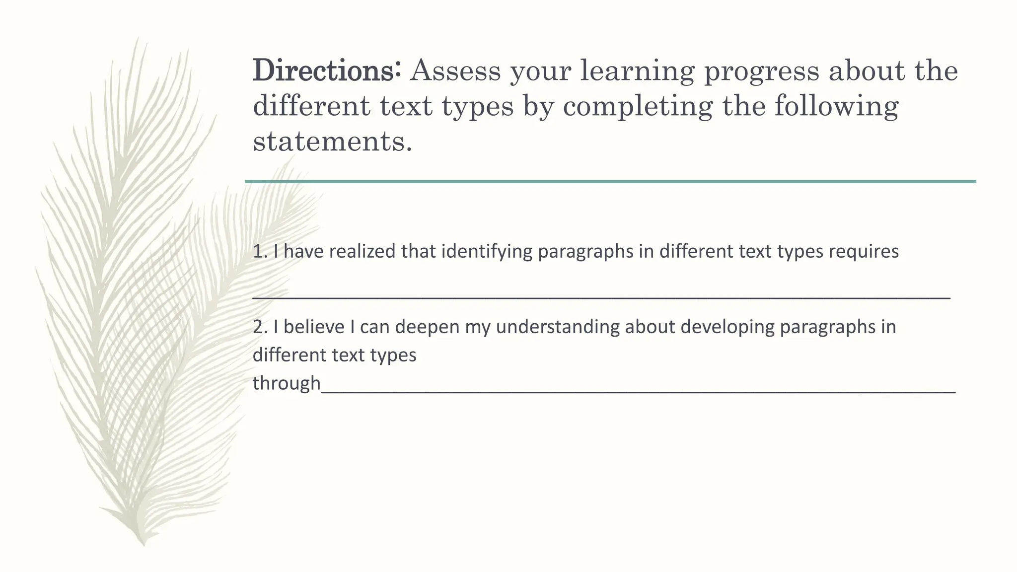 The Different Text Types in English 8JUNE.pptx | Poetry | Books and ...