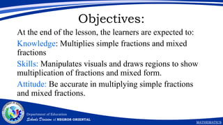 Adding decimals through multiplying simple fractions and mixed numbers.pptx