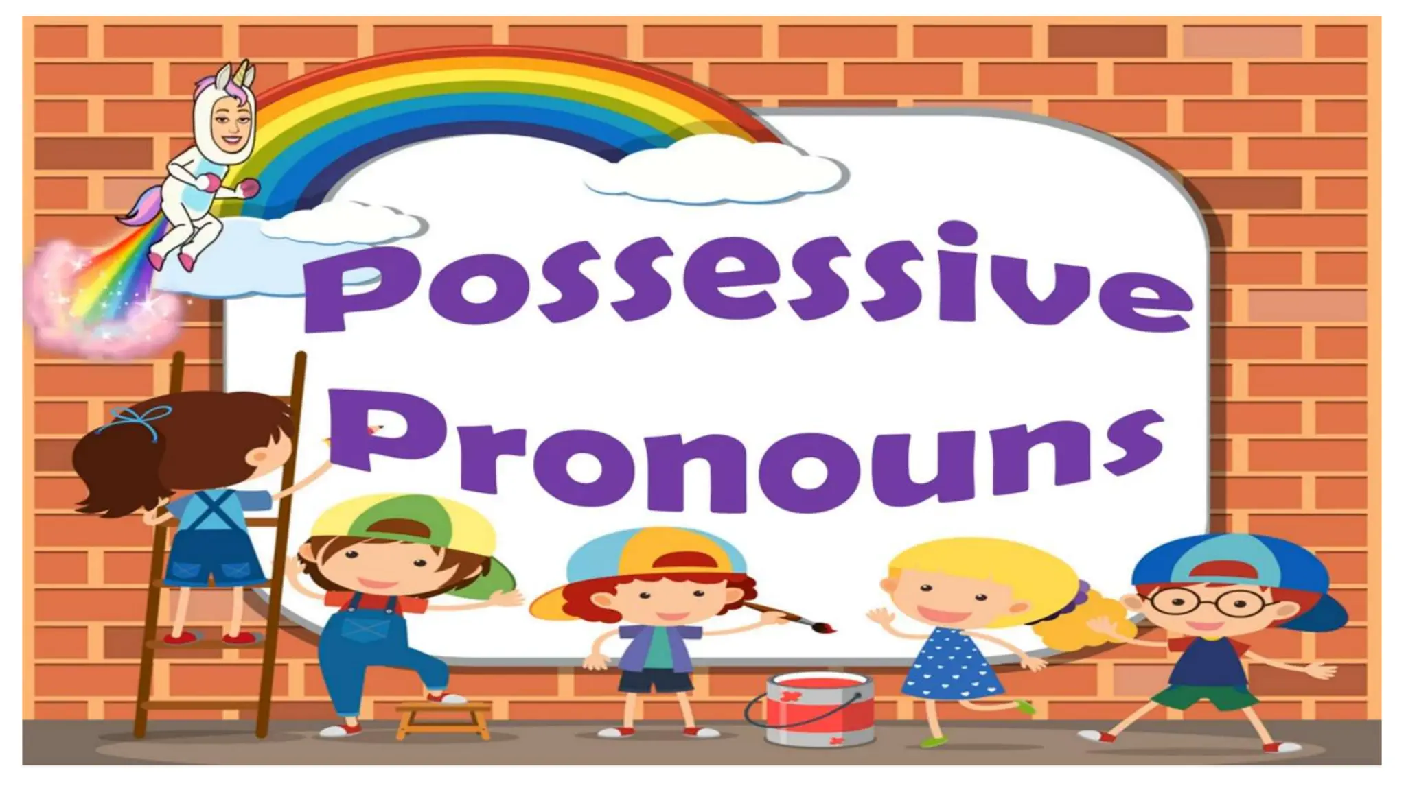 "Possessive Pronouns for Grade four Pupils | PPTX