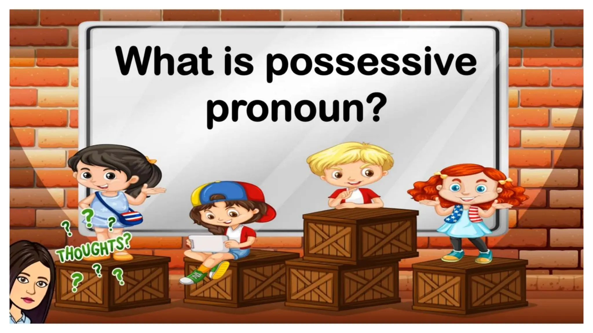 "Possessive Pronouns for Grade four Pupils | PPTX