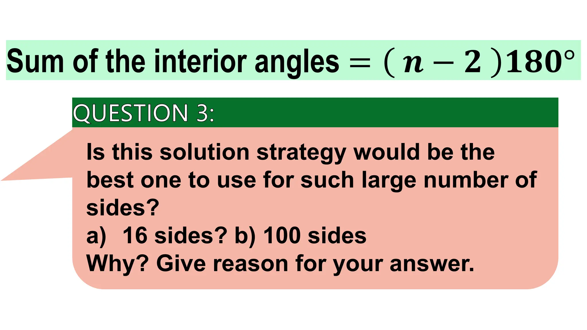 MATHEMATICS 7-SUM OF THE INTERIOR ANGLES | PPTX