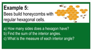 MATHEMATICS 7-SUM OF THE INTERIOR ANGLES | PPTX