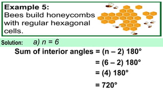 MATHEMATICS 7-SUM OF THE INTERIOR ANGLES | PPTX