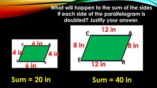 Understanding Parallelogram Properties and Real-Life Applications in ...