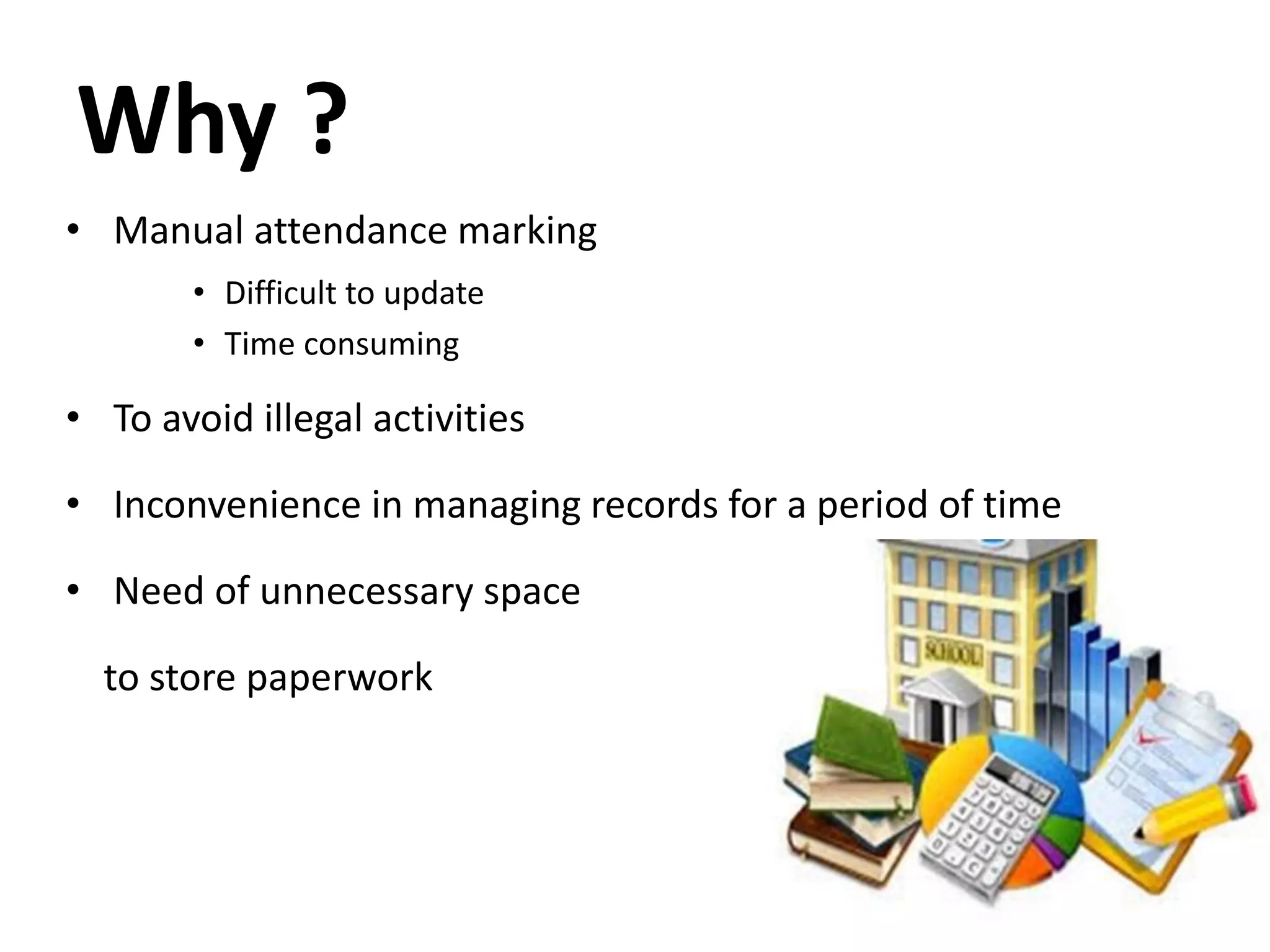 Smart Attendance Marking System (SAMS) Project Proposal | PPTX