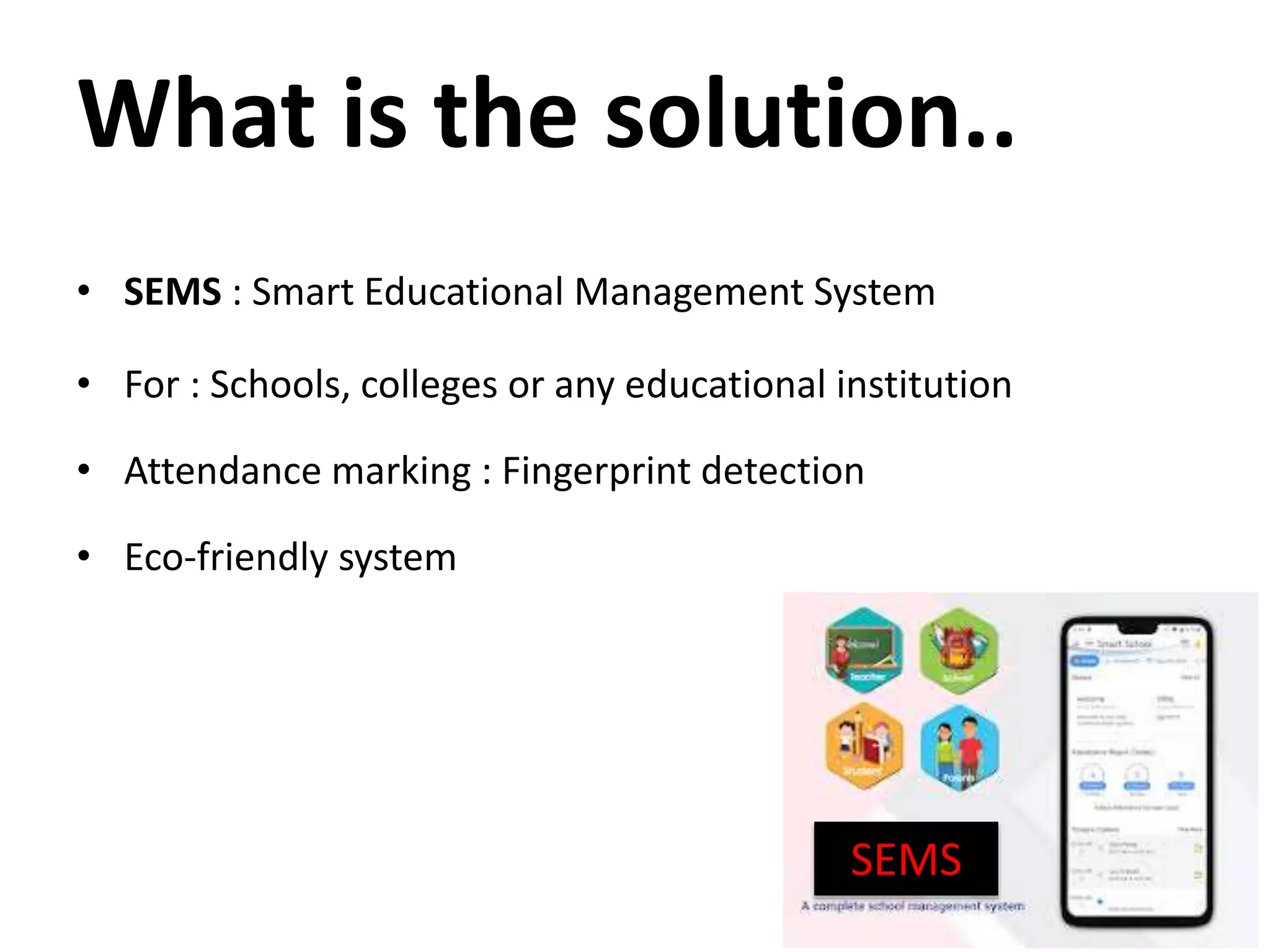 Smart Attendance Marking System (SAMS) Project Proposal | PPTX