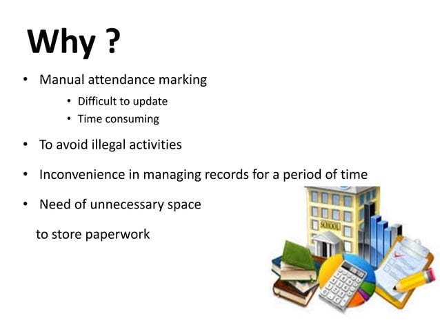 Smart Attendance Marking System (SAMS) Project Proposal | PPTX ...