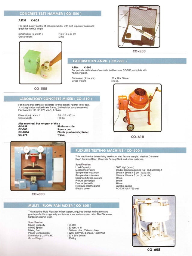TOKO ALAT UJI LAB TANAH,BETON DAN ASPAL,081222169921 | PDF