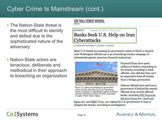Incident Response in the age of Nation State Cyber Attacks | PPT